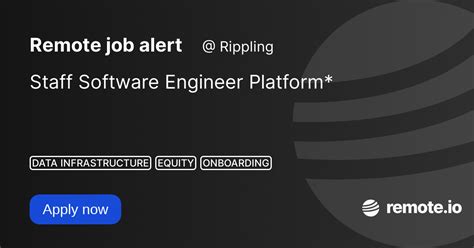 Staff Software Engineer Platform