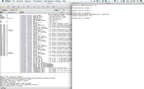 MIPS Calculator Stack Overflow