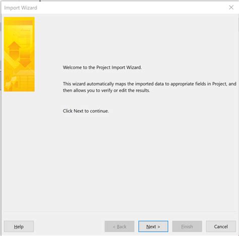 Import A Project Plan From Excel File Into Project Microsoft Qanda