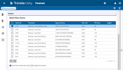 Pavement Express And Trimble Unity Integration