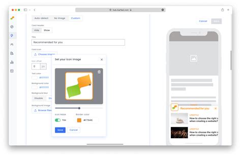 Icon Builder And User Timezones Whats New Marfeel Community