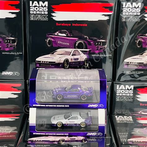 Inno64 1 64 Iam Surabaya Indonesia 2025 Event Box Set Mazda Rx 7 Fd3s Tokyo Station