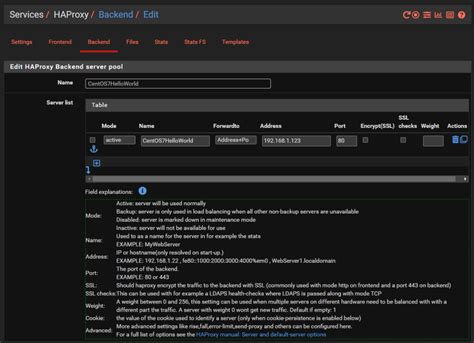 How To Setup HA Proxy On PfSense To Host Multiple Websites Contrado Digital