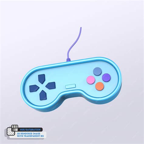 Premium Psd Gaming Console Video Game Controller Isolated 3d