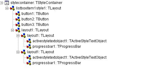 Custom ListboxItem Style In Firemonkey Application Delphi Berlin Stack Overflow
