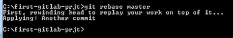 gitlab rebase 操作 gitlab 教程