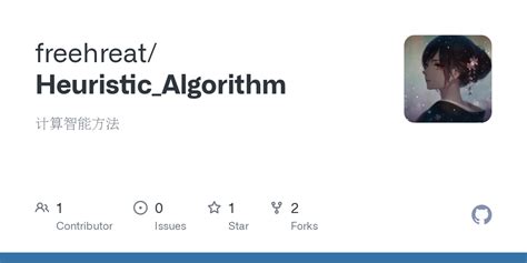 Github Freehreatheuristicalgorithm 计算智能方法