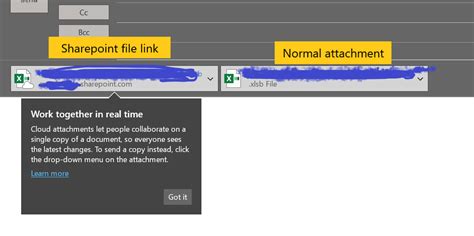 Excel Attach A Onedrivesharepoint File Link To An Email Stack Overflow