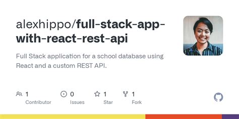 Github Alexhippofull Stack App With React Rest Api Full Stack