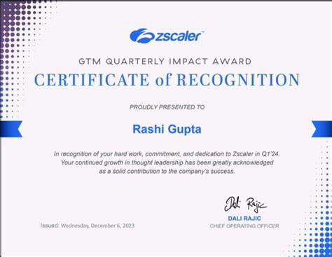 Rashi Gupta On Linkedin Zscalerlife Zscaler 25 Comments