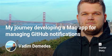 my journey developing a mac app for managing github notifications