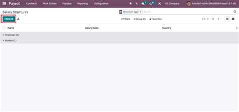 US Payroll Management Using Odoo 15 Payroll Module