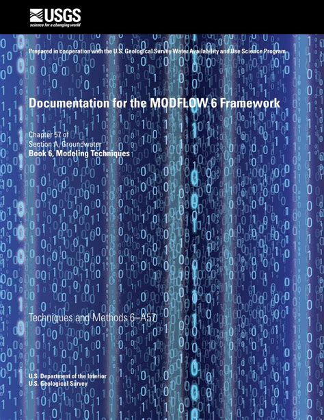 Pdf Documentation For The Modflow 6 Frameworkflow 6 Framework Is The Groundwater Flow Gwf