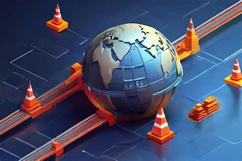 Premium Photo High Speed Internet Concept Global Broadband Networks Speed