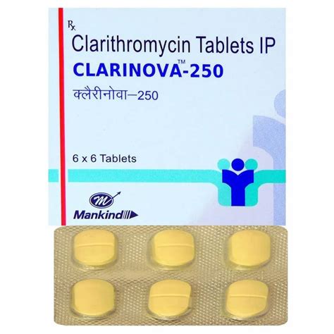 Clarithromycin Tablets I P 250 Mg At ₹ 250 Box Khrishna Nagar Nagpur Id 27112680362