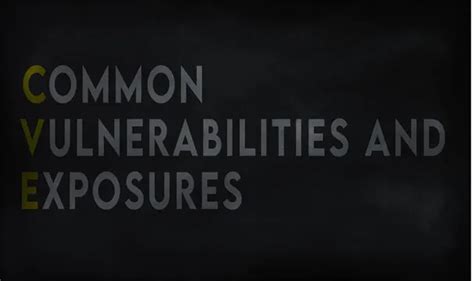 cve explored understanding common vulnerabilities and exposures for