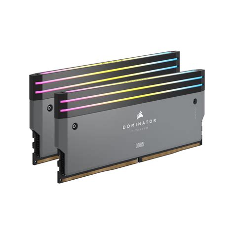 CORSAIR DDR5 6000MT S 32GB 2X16GB DOMINATOR TITANIUM RGB CL30 AMD EXPO MEMORY KIT GREY IDEA OMAN