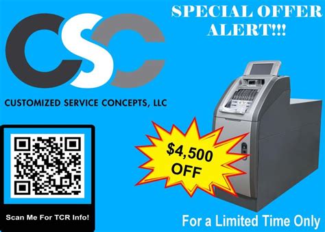 Customized Service Concepts Llc On Linkedin Tcr Cashrecycler