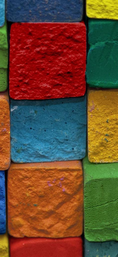 Colorful Cube Block Art Pattern Iphone Se Wallpapers Free Download