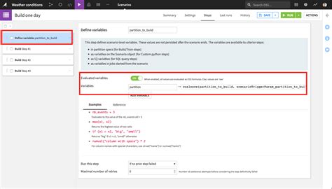 How To Build Missing Partitions With A Scenario — Dataiku Community