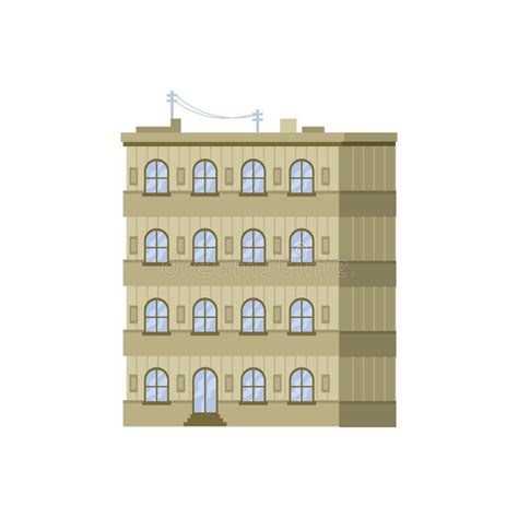 Building Multi Story Stock Illustrations 394 Building Multi Story