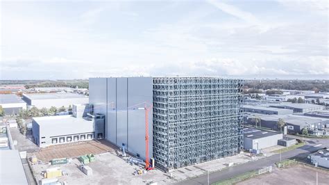 Stalen Megaconstructie Voor Koelmagazijn