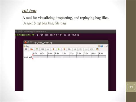 Guide To ROS Tools PPTX Operating Systems Computer Software And Applications