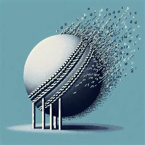 86 Cricket Ball ASCII Animation Animat Stock Illustration