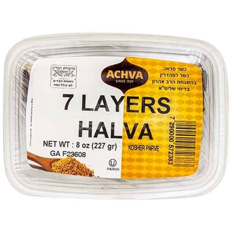 Buy Achva 7 Layers Halva 8 Oz Fresh Farms Quicklly