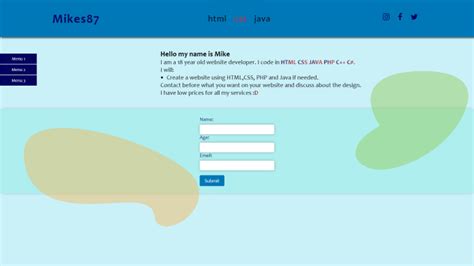 Create And Design A Website Using Html Css And Php By Mikes Fiverr