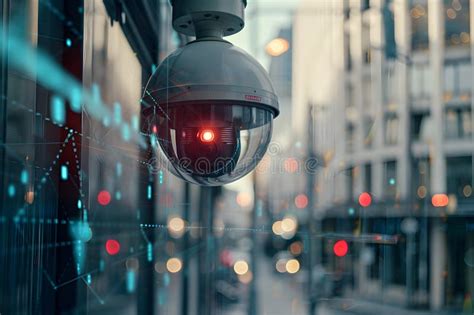 Cctv City Street Security Camera Surveillance System For Motion And