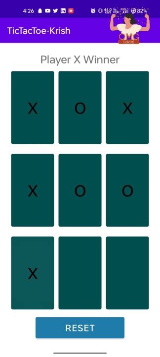 Krish Verma On Linkedin Androidappdevelopment Kotlin Tictactoe Project 20 Comments