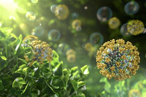 Virus Infect A Body Cell Viral Infection The Influenza Virus Attacks