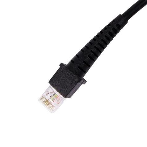 10ft 3m Rs232 Serial Coiled Cable For Datalogic D1 Grandado