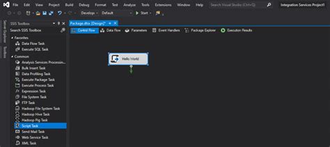 SQL Server Integration Services SSIS Basics Script Task Matrixpost Net