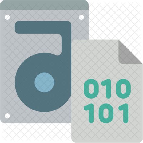 Binary File Icon Free Icons Library