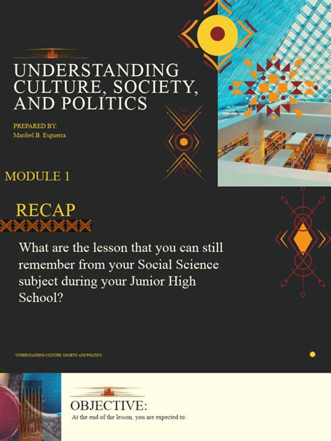 Module 1 Understanding Culture Society And Politics Pdf Lgbt