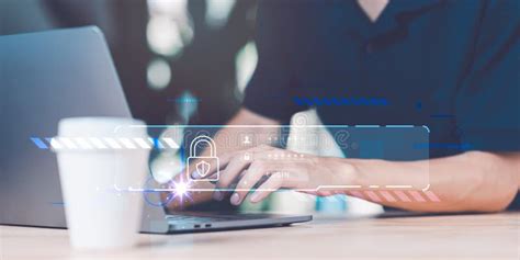 Data Protection Concept And Secure Internet Security Access Cyber Security Technology Login To