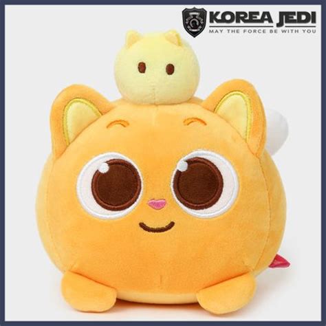 Pinkfong Ninimo 12 5cm 5 Cat Yellow Stuffed Plush Mini Doll No