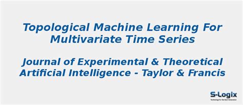 Topological Machine Learning For Multivariate Python Projects S Logix S Logix