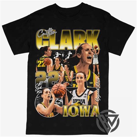 Caitlin Clark Tee Shirt Iowa Ncaa Basketball Beyond Dope