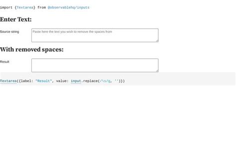 Remove Spaces From String Text Matus Laco Observable