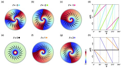 The Simulated Spatial Distributions Of The Phase Of The Condensate