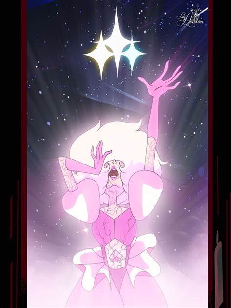 The Shattering Of Pink Diamond By Ladyheinstein On Deviantart Poster
