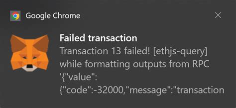 Trying To Cancel Transaction Failed Transaction Error Message R