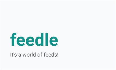 Feedle Its A World Of Feeds · Preslav Rachev