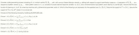 Consider A Data Generating Process Consisting Of Chegg