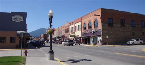 Downtown Red Lodge Montana The Red Lodge Commercial Histo Flickr