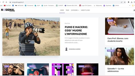 Nosignal Giovani E Passione Per La Cultura E La Tecnologia Youtube