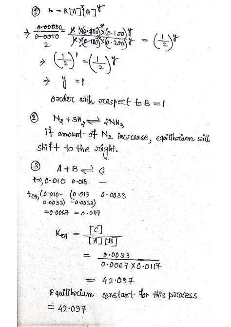 Solved Question 1 Consider The Data Table Below For The Reaction A